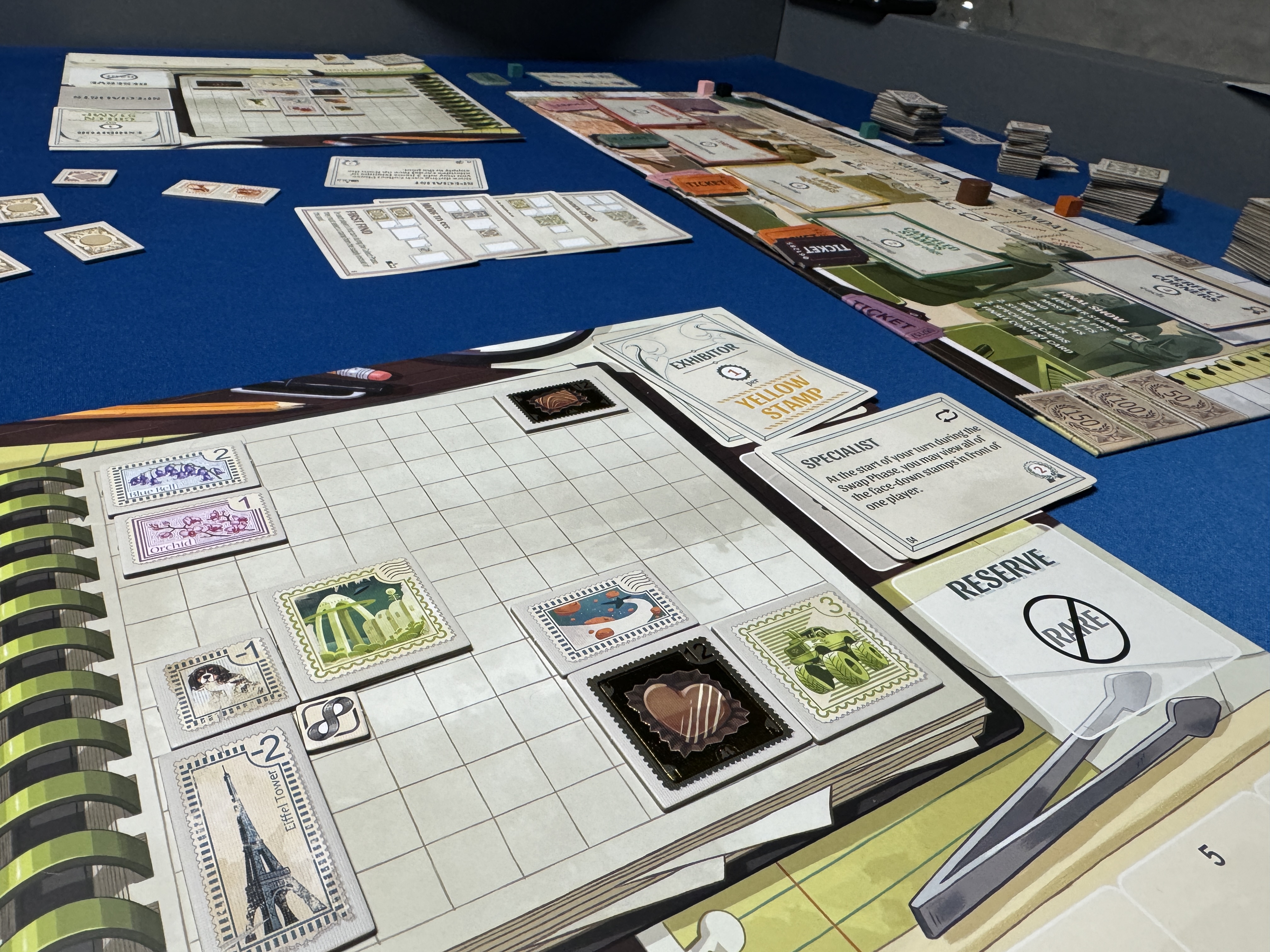 I like stamps now: a Stamp Swap Review – The Board Game Mechanic